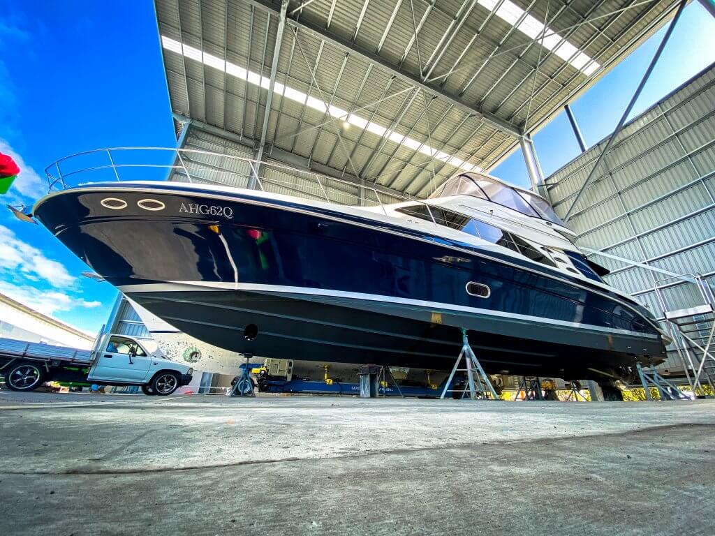 NEW Undercover Hardstand at Gold Coast City Marina & Shipyard